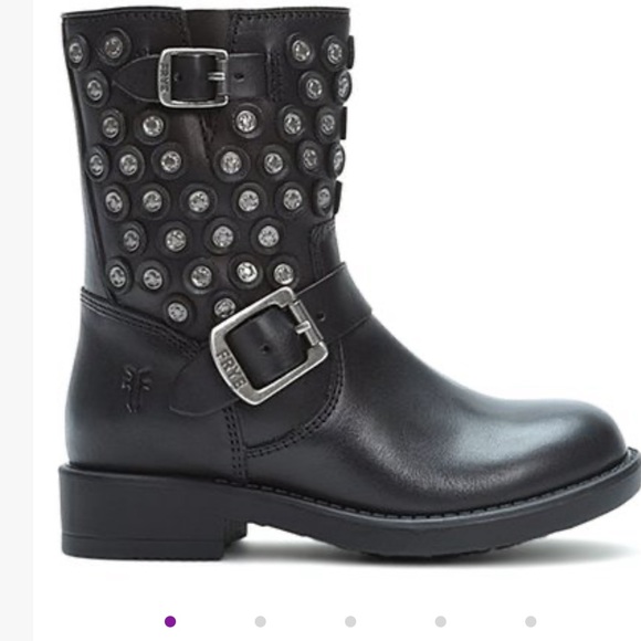 Frye | Shoes | Frye Girls Jenna Disc Short Boots | Poshmark